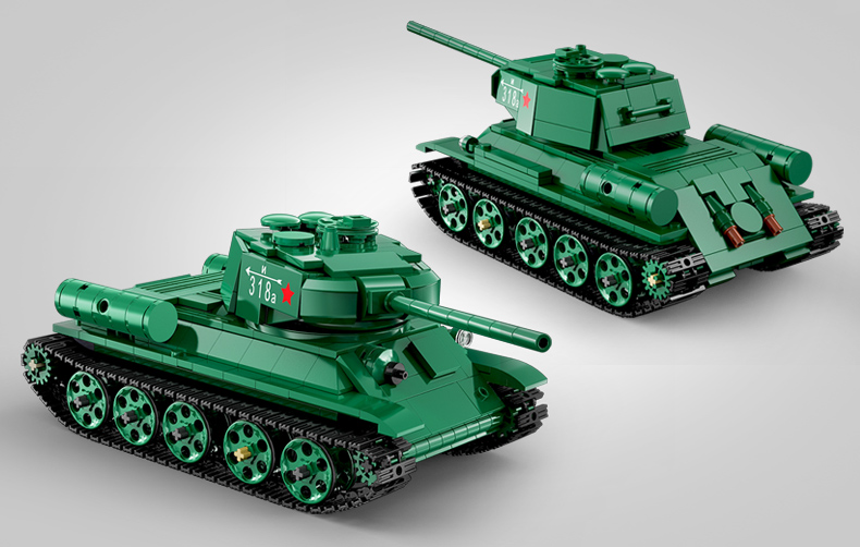 T-34 Tank | CaDA Bricks