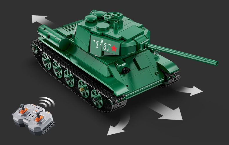 T-34 Tank | CaDA Bricks
