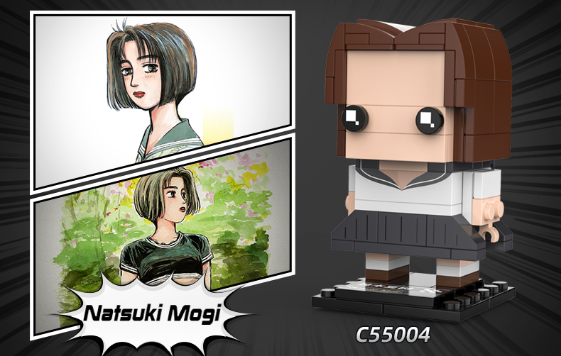 Initial D Brickhead Natsuki Mogi | CaDA Bricks