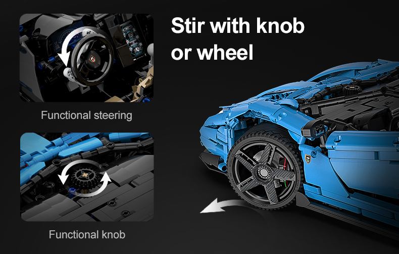 Moc Supercar 770-4 | CaDA Bricks