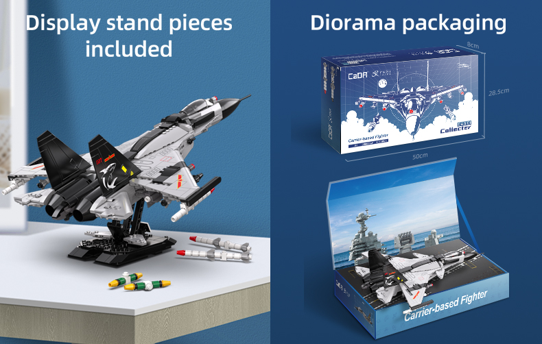 Fighter Jet | CaDA Bricks