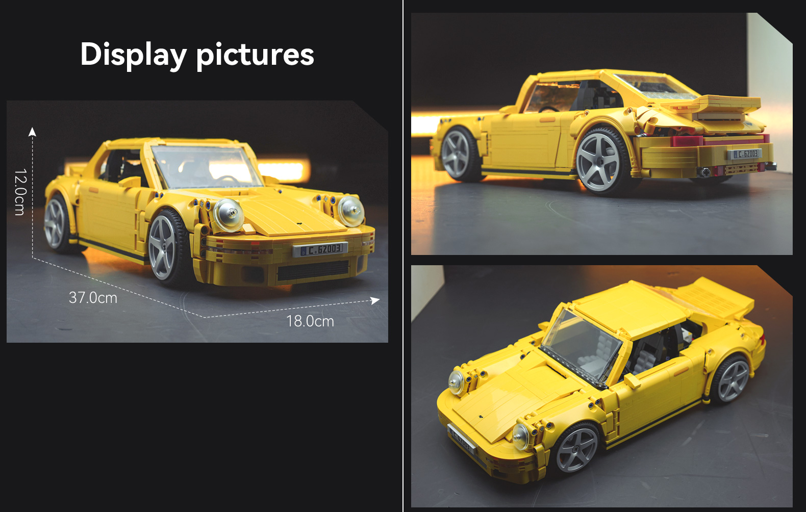 RUF CTR 2017 Yellowbird | CaDA Bricks