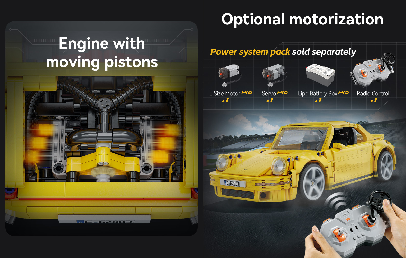 RUF CTR 2017 Yellowbird | CaDA Bricks