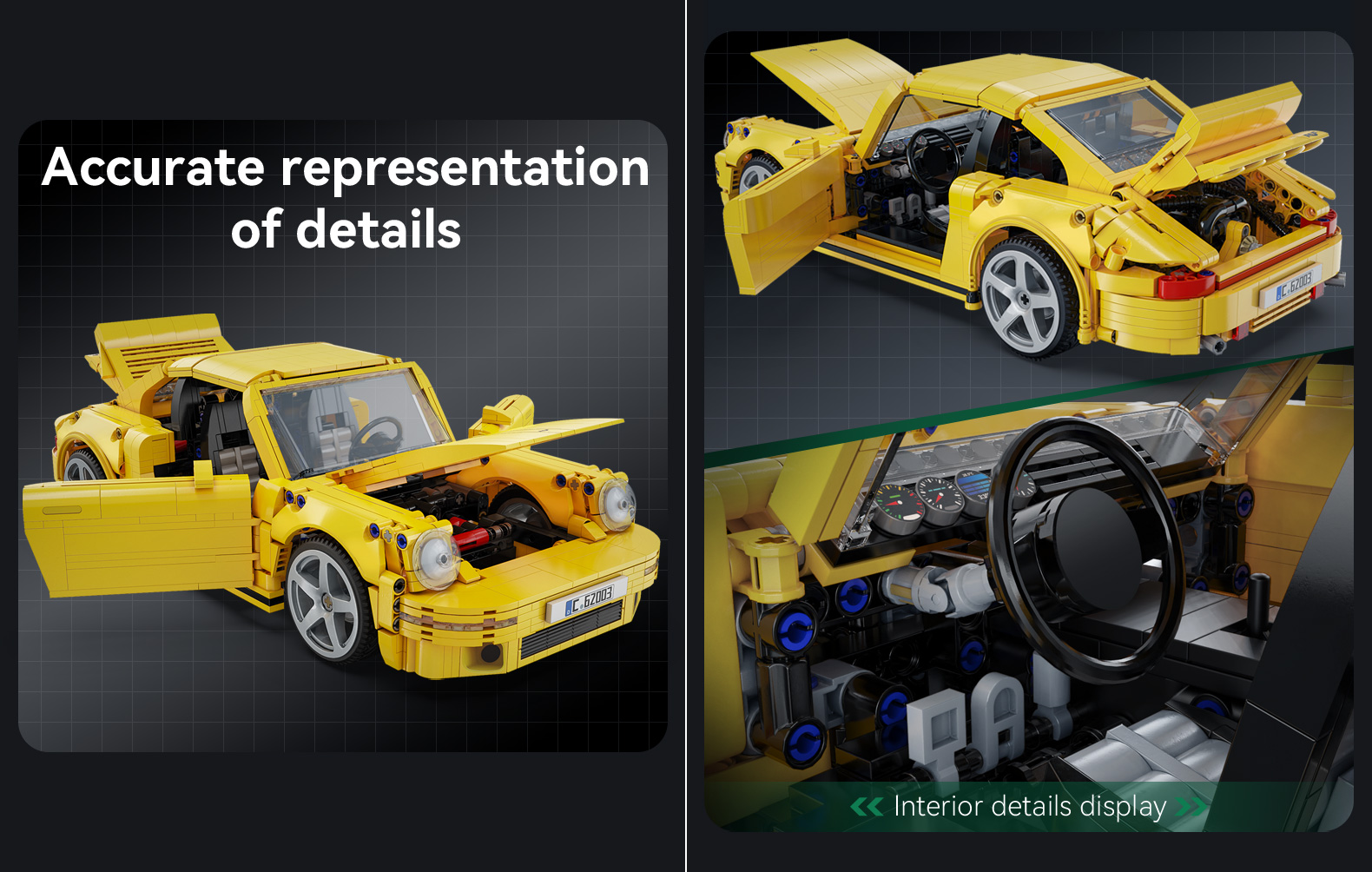 RUF CTR 2017 Yellowbird | CaDA Bricks