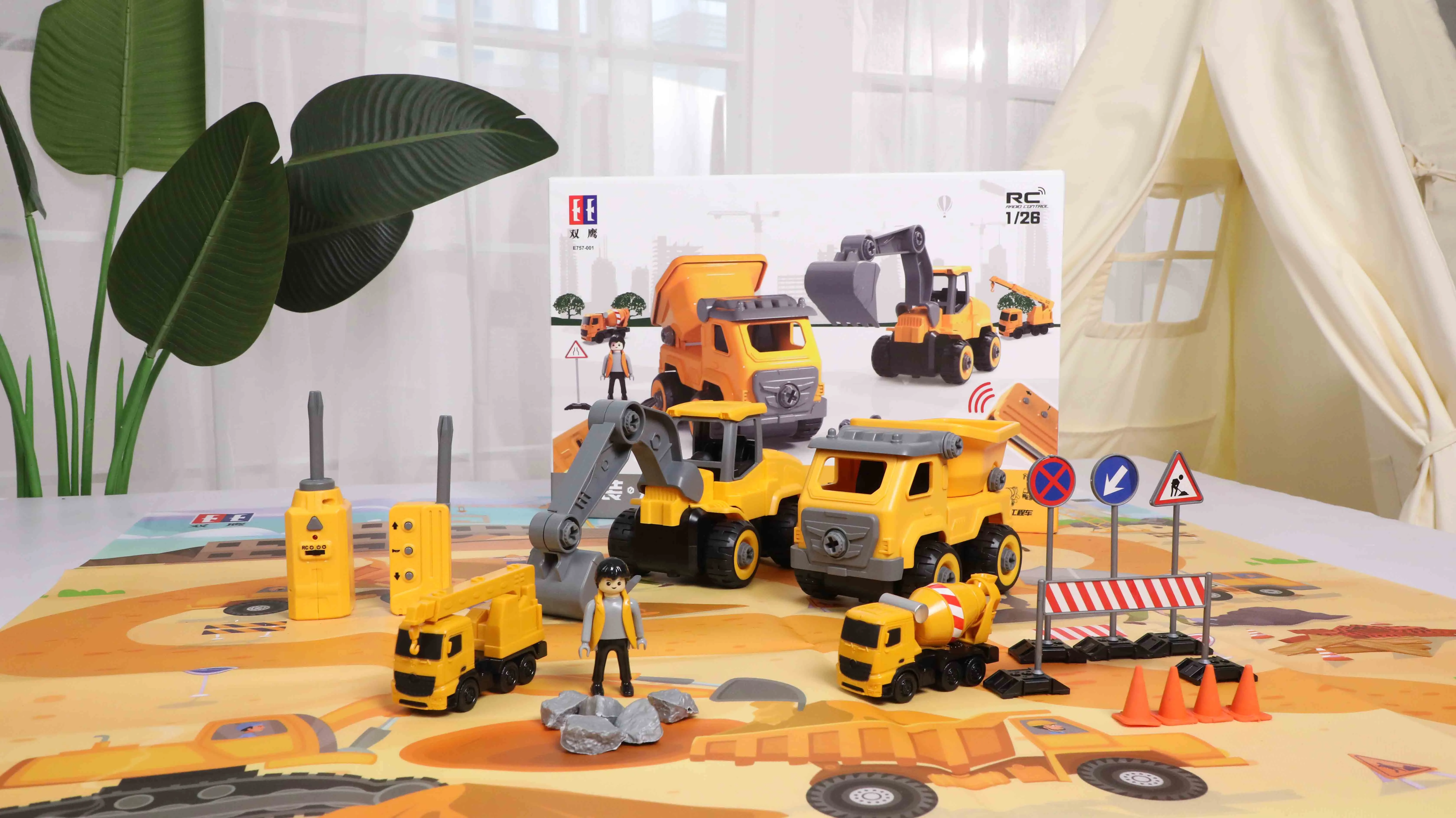 Remote Control Construction Toys | Double E