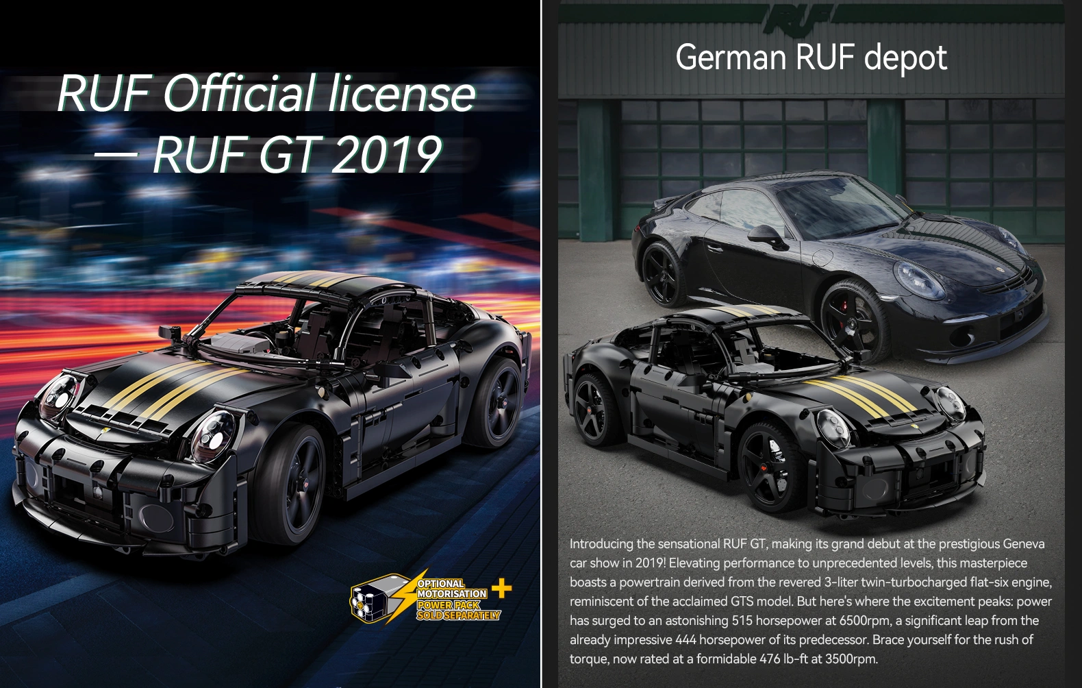 RUF GT 2019 | CaDA Bricks