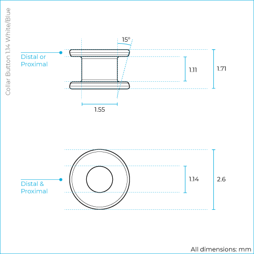 Collar Button - Adept Medical
