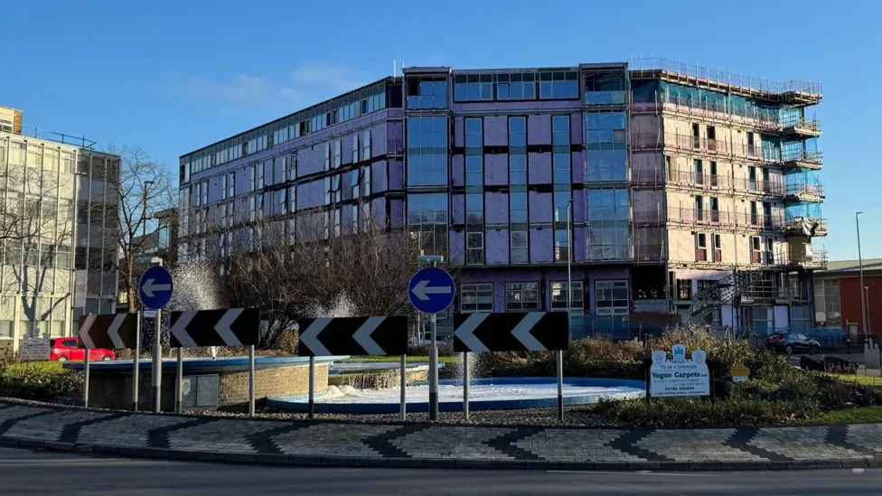 Unfinished town centre building to be transformed - BBC News – IPG