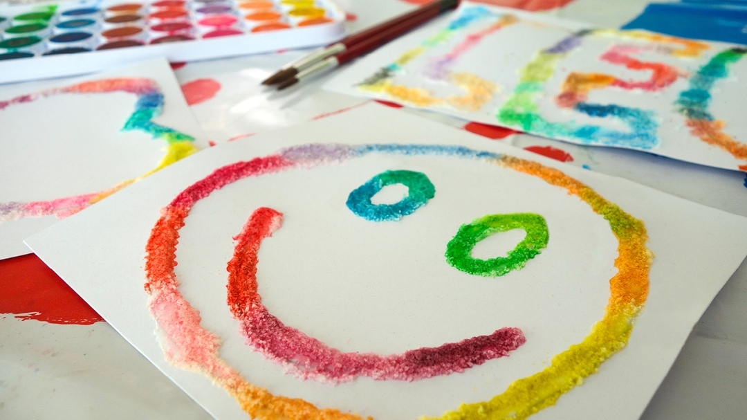 STEM Activities for Kids: Raised Salt Painting | Learn | NOTEWORTHY at ...