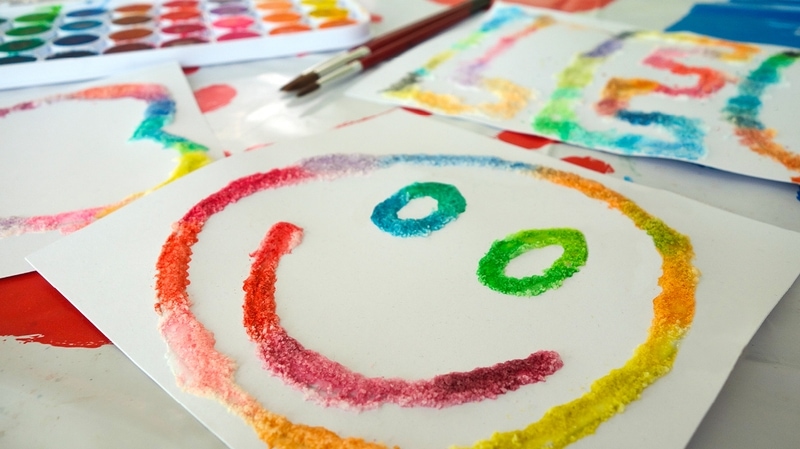 STEM Activities for Kids: Raised Salt Painting | Learn | NOTEWORTHY at ...