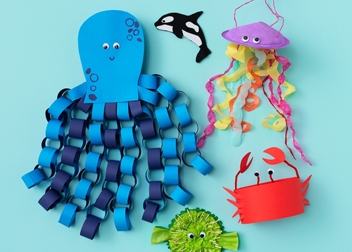 5 Fun Sea Creature Craft Activities for Kids | Learn | NOTEWORTHY at ...