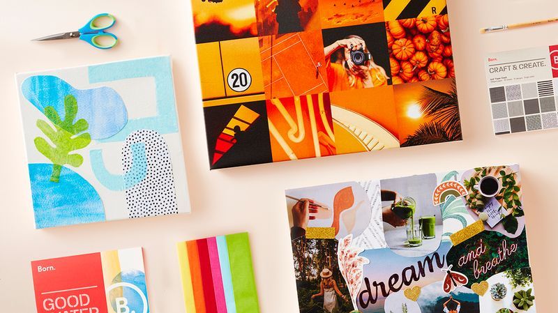 Turning Your Creative Collage into a Canvas Print | Create | NOTEWORTHY ...