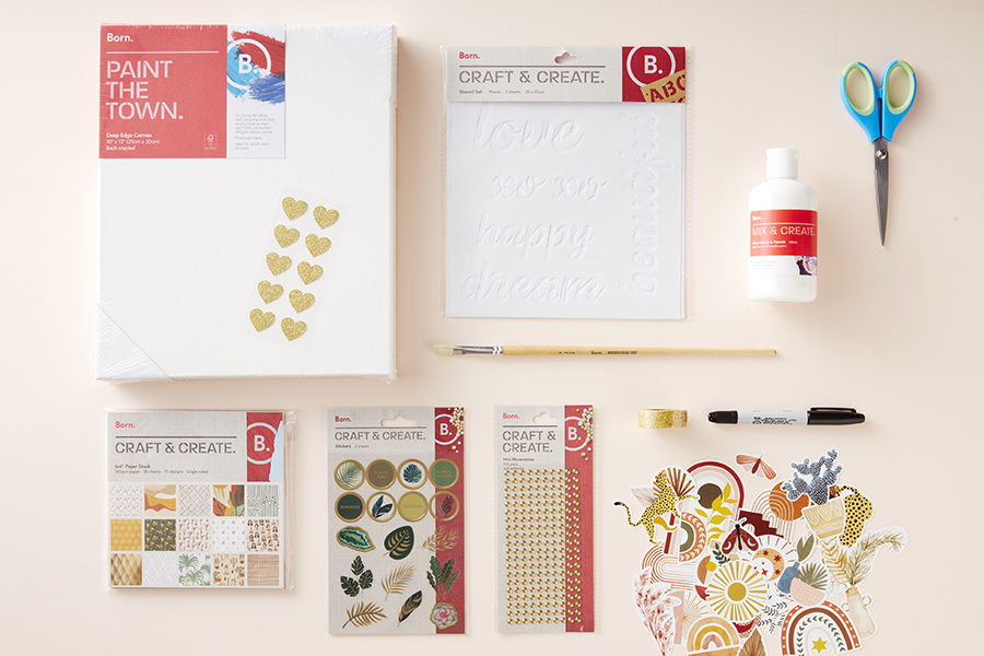 Turning Your Creative Collage Into A Canvas Print Create NOTEWORTHY At Officeworks