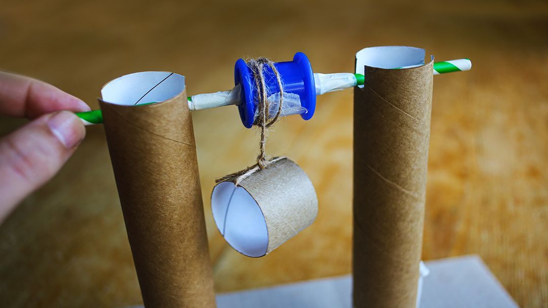Stem Activities for Kids: A Simple Winch | Learn | NOTEWORTHY at ...