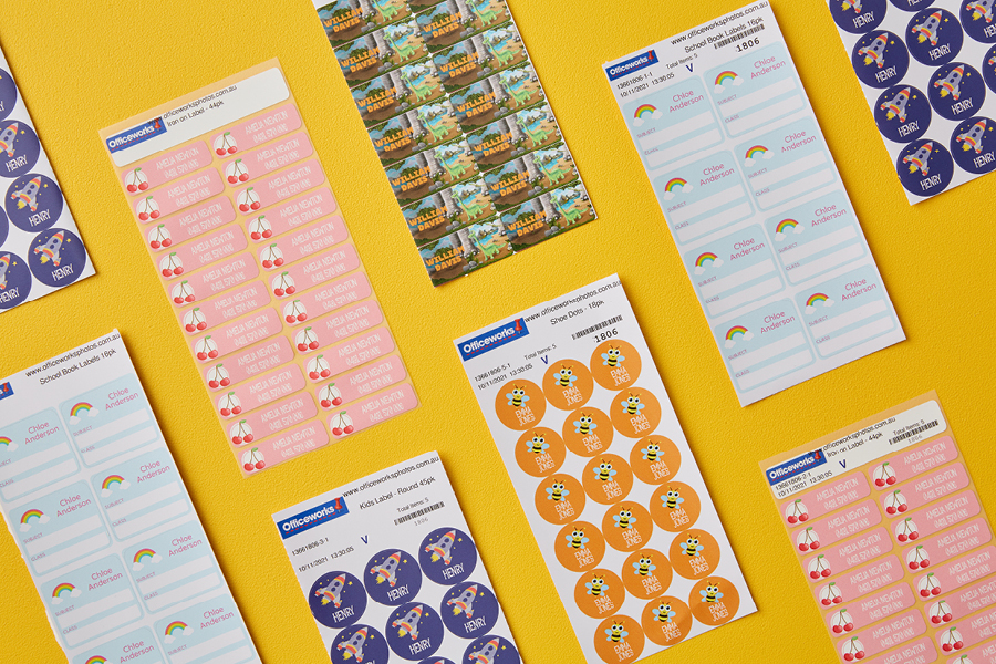 6 Clever Ways to Make Kids’ Name Labels for School | Learn | NOTEWORTHY ...