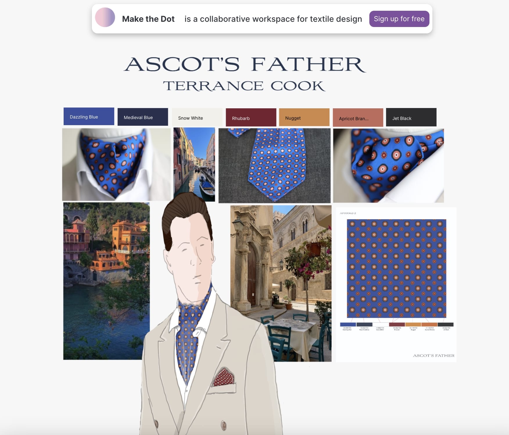 How to create a surface pattern design moodboard