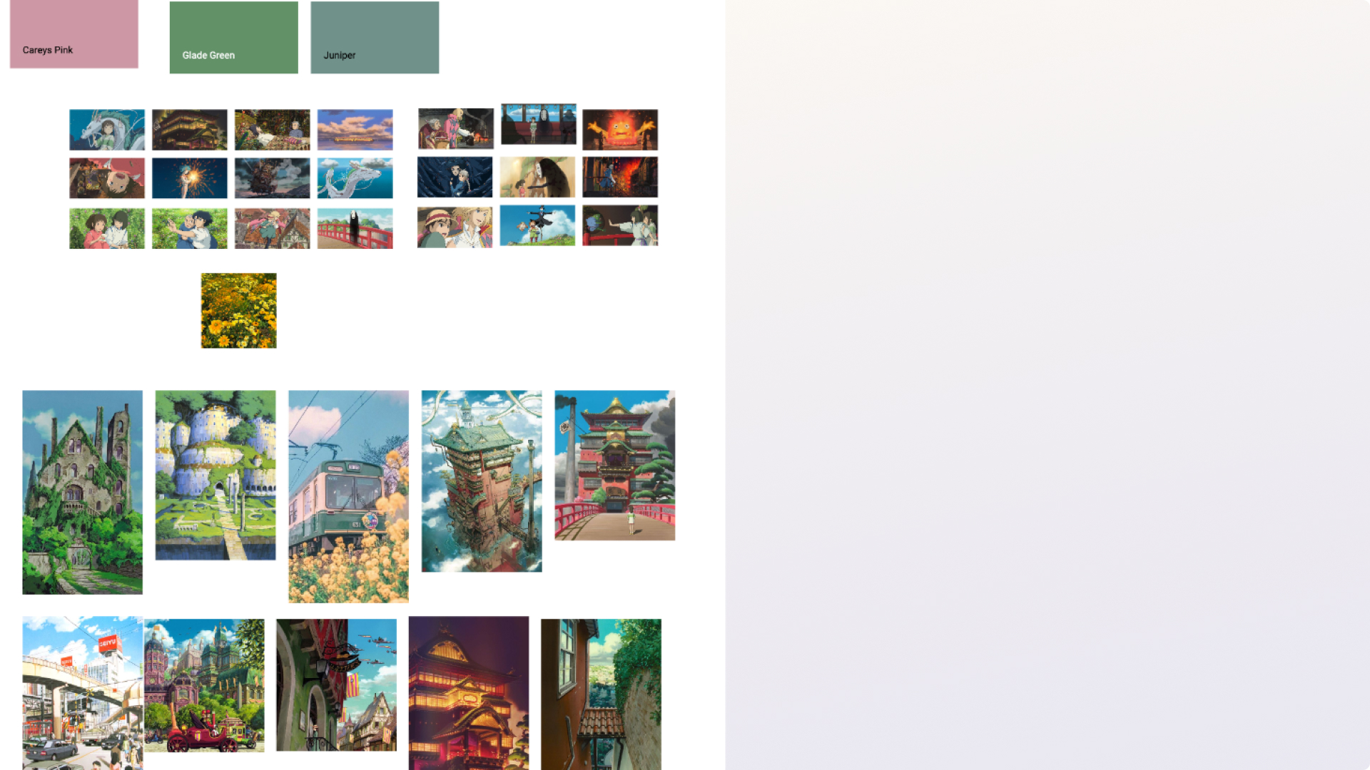 Ghibli Inspired Collection