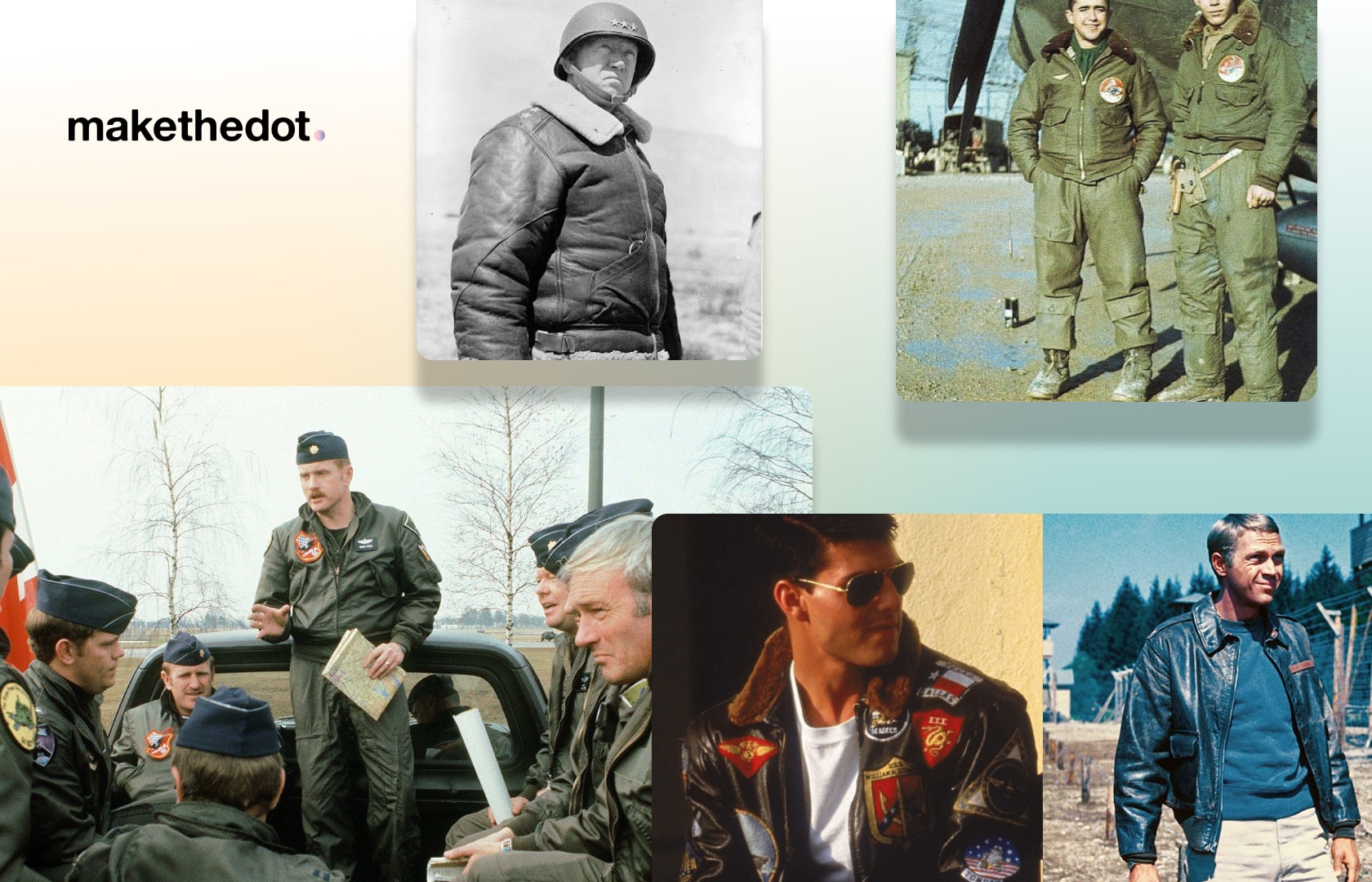 The history of the bomber jacket