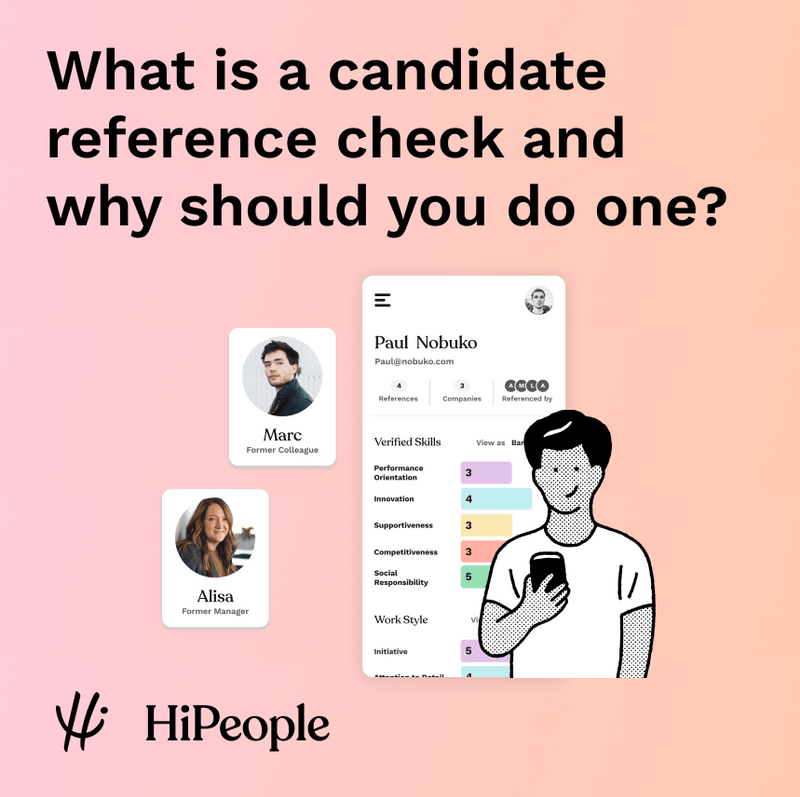 What is a candidate reference check and why should you do one? - HiPeople