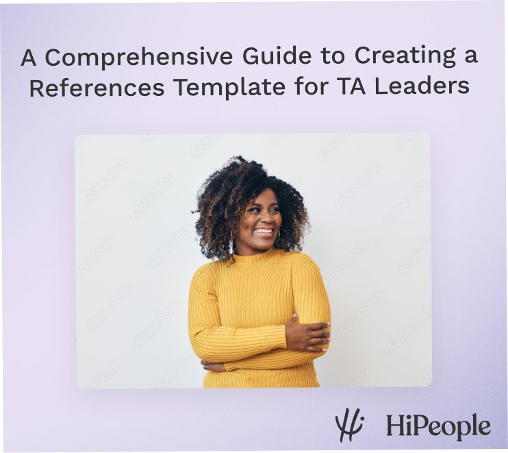 A Comprehensive Guide to Creating a References Template for TA Leaders ...