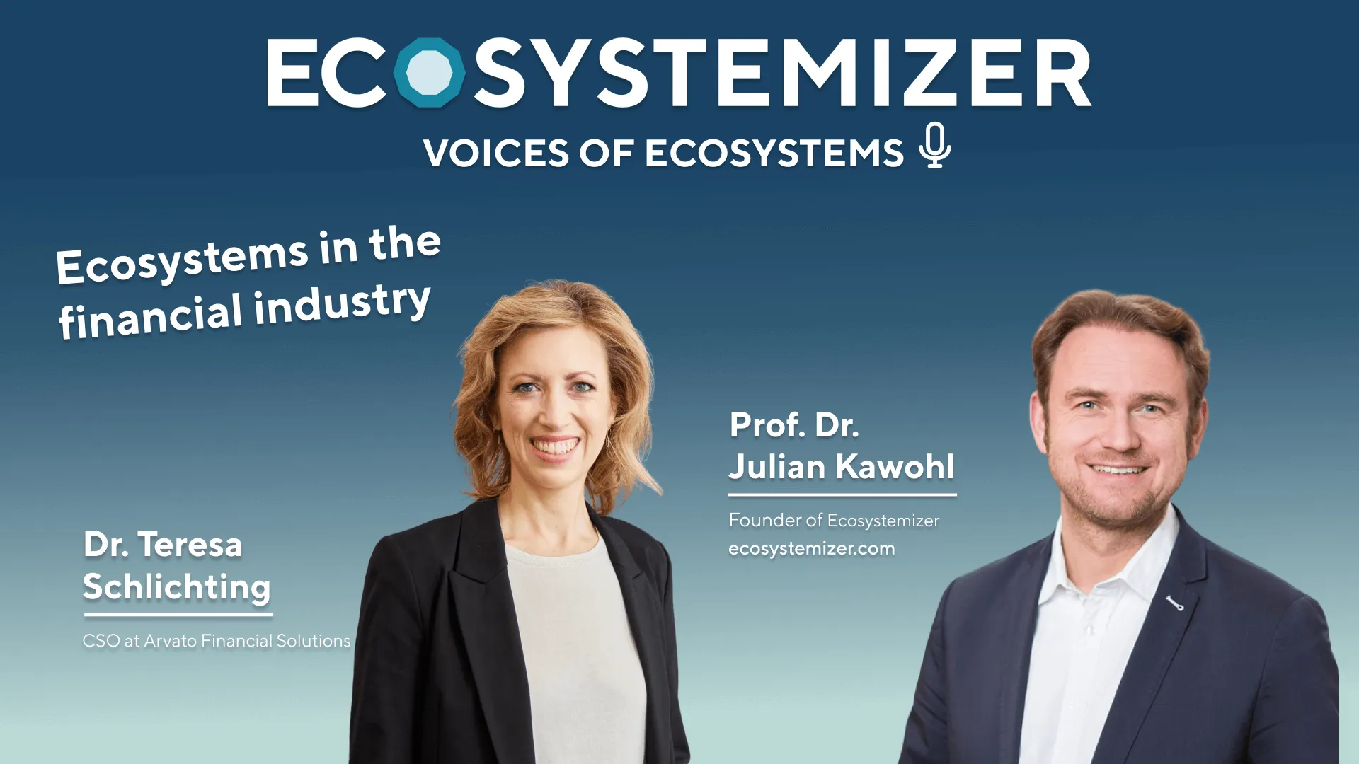 Example of an Ecosystem use case with the CSO at Arvato Financial Solutions, Teresa Schlichting ...