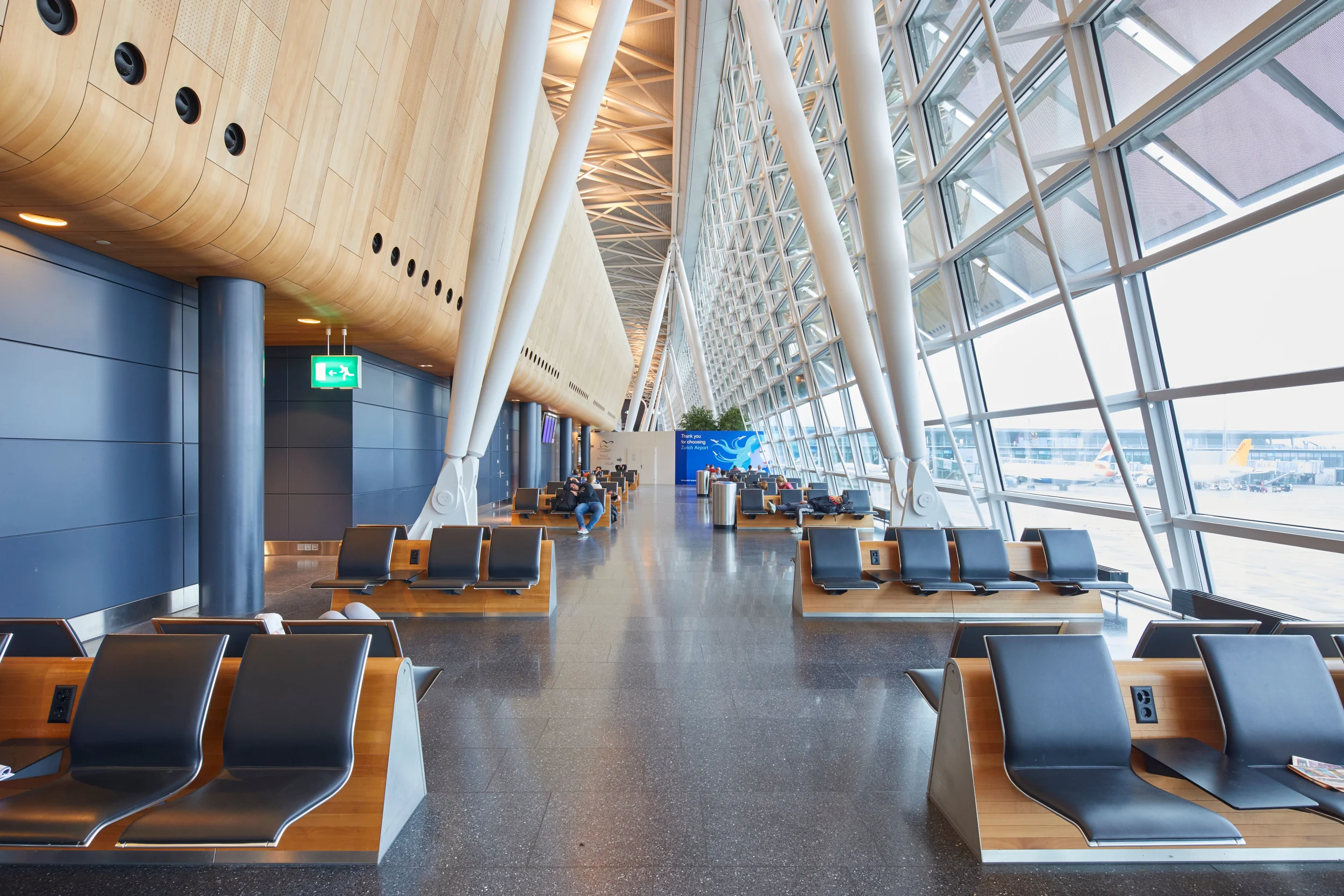 Zurich airport: security, efficiency and comfort