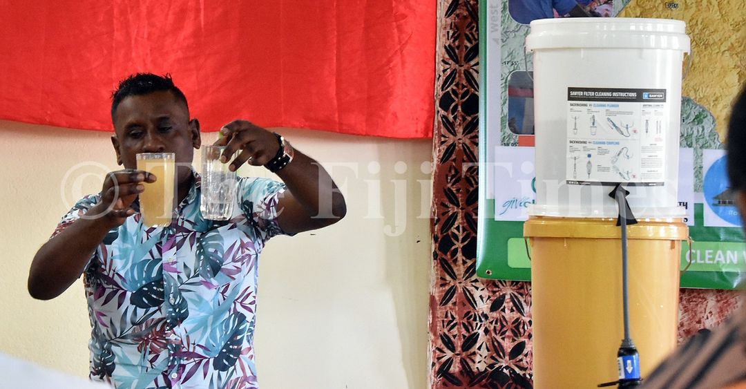 The Fiji Times: Access to clean water