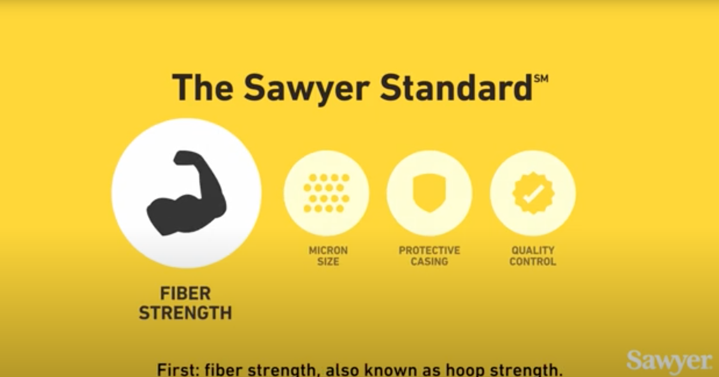 The Sawyer Standard of Water Filtration