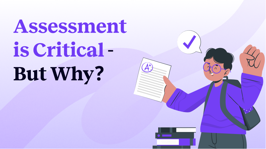 Assessment is Critical- But Why?