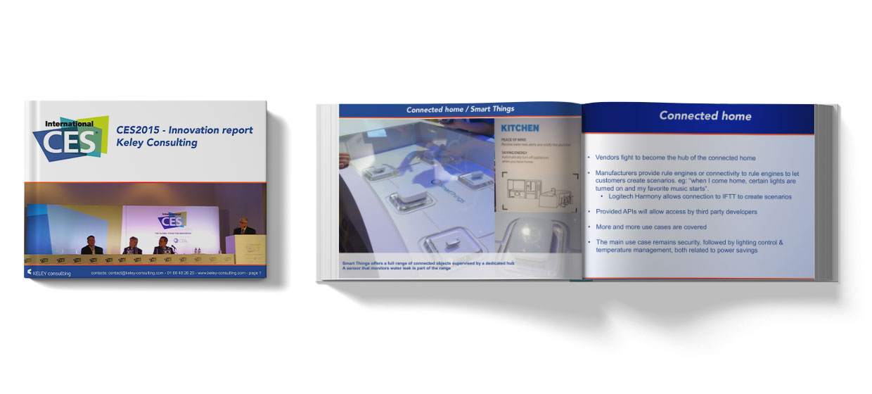CES 2015 : Innovation Report - Keley