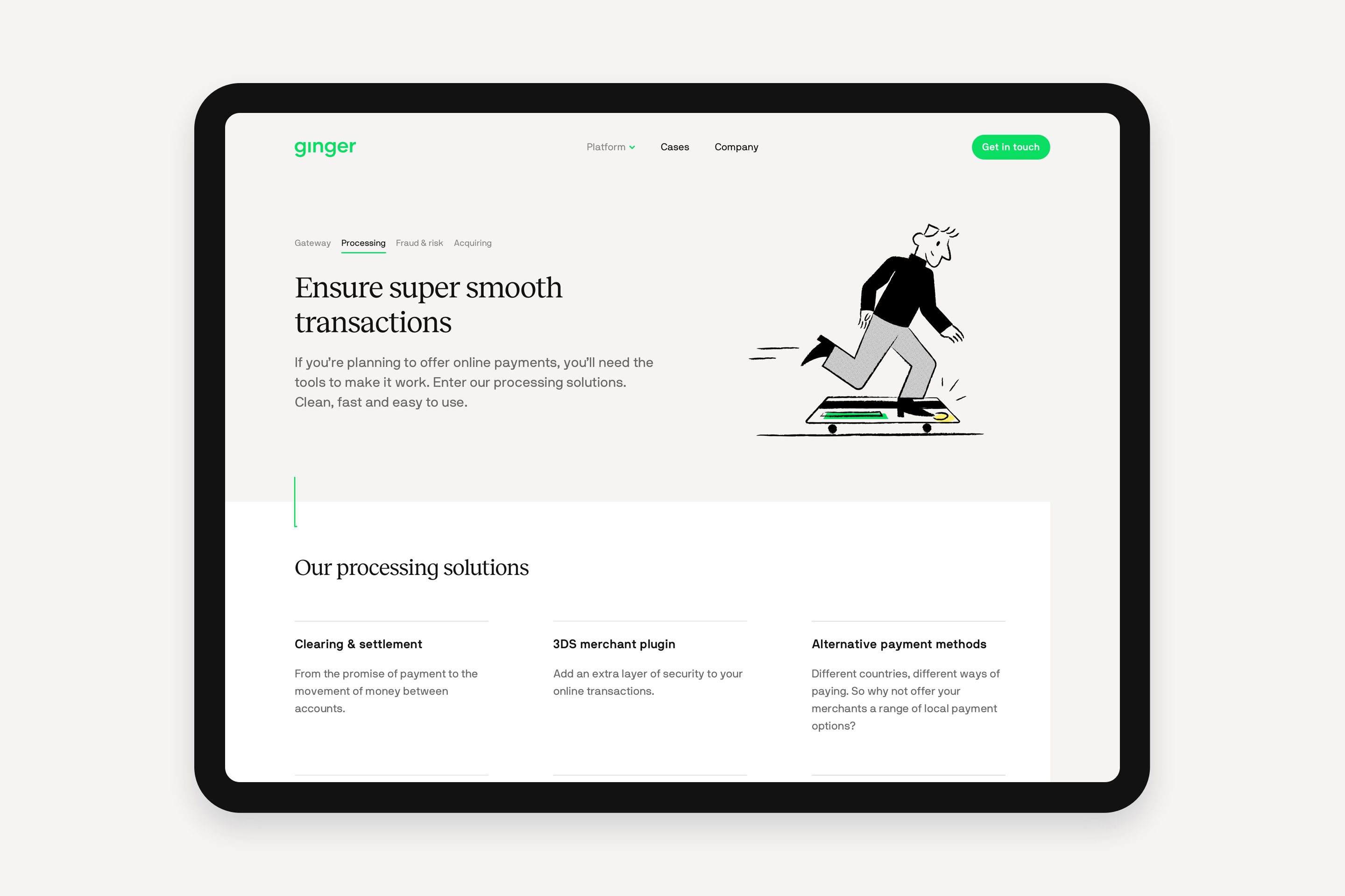 Ginger Payments: Our tech keeps you on top - Resoluut