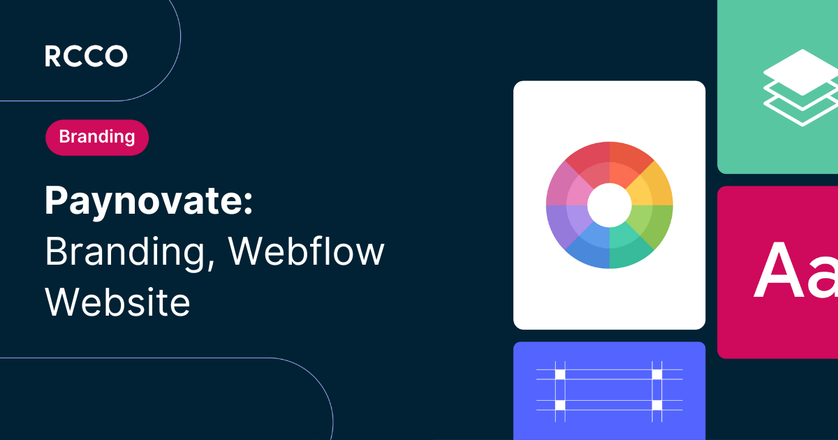 Paynovate: Branding, Webflow Website - RCCO