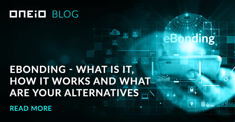 eBonding - what is it, how it works and what are your alternatives