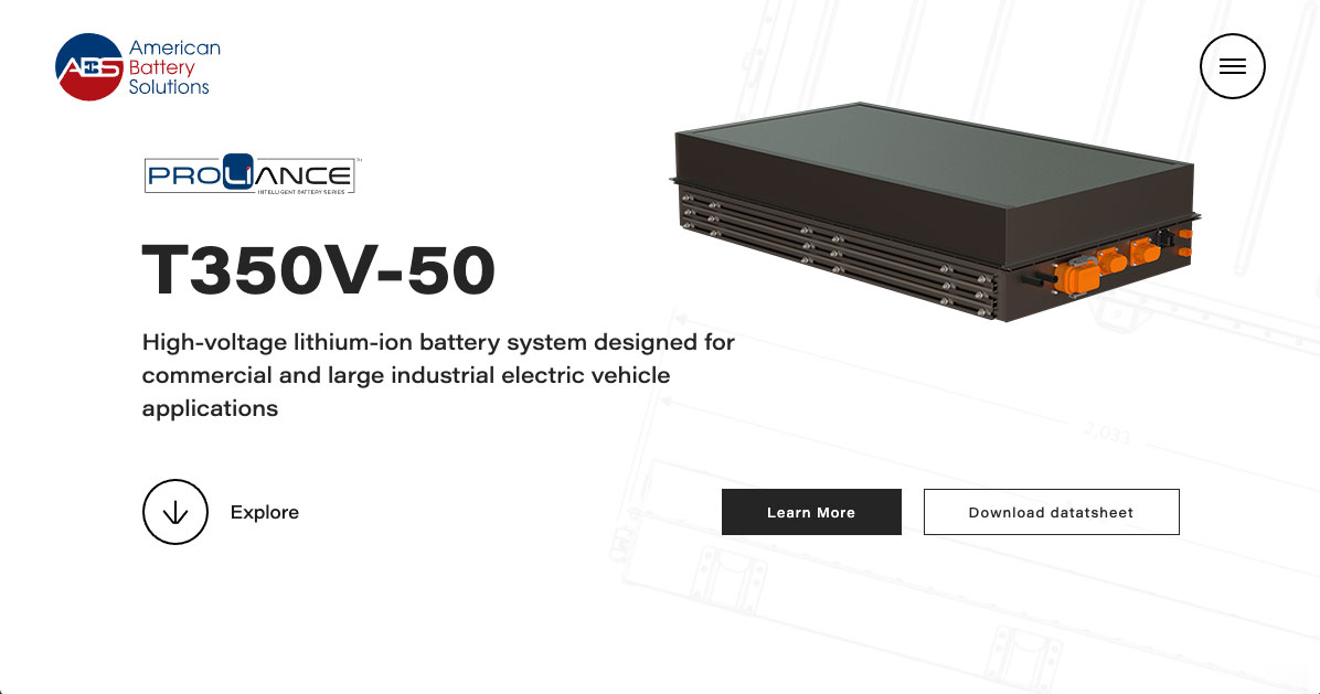 High-Voltage Battery System | T350-50