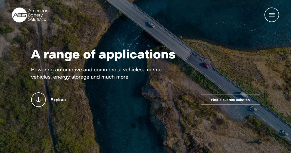 Applications | American Battery Solutions