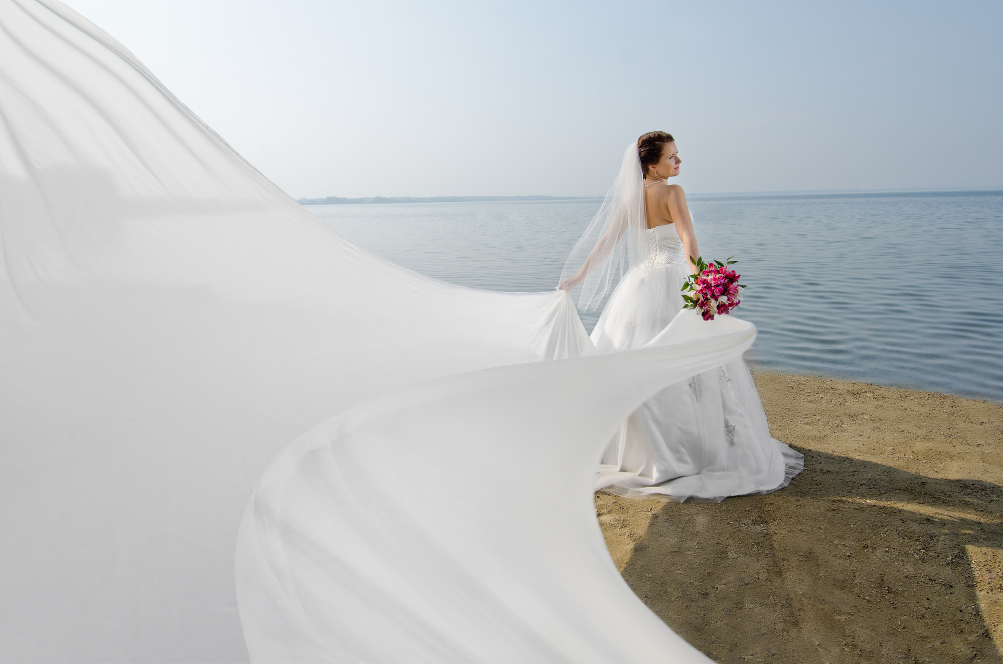 All About Wedding Dress Trains