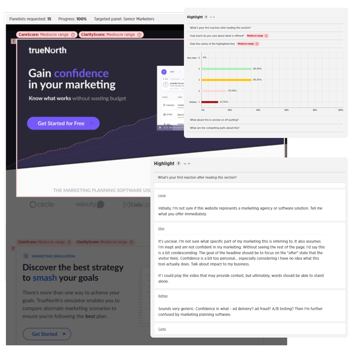 Wynter: B2B message testing platform