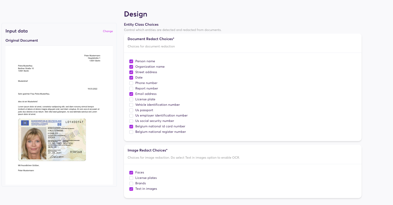 Redacting Information from Documents Automatically