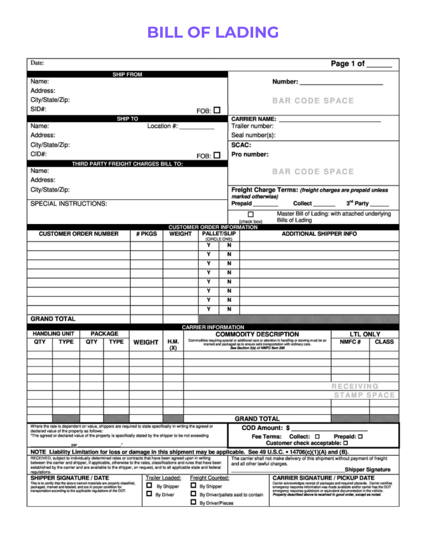 Bill of Lading (BOL) Automation | super.AI