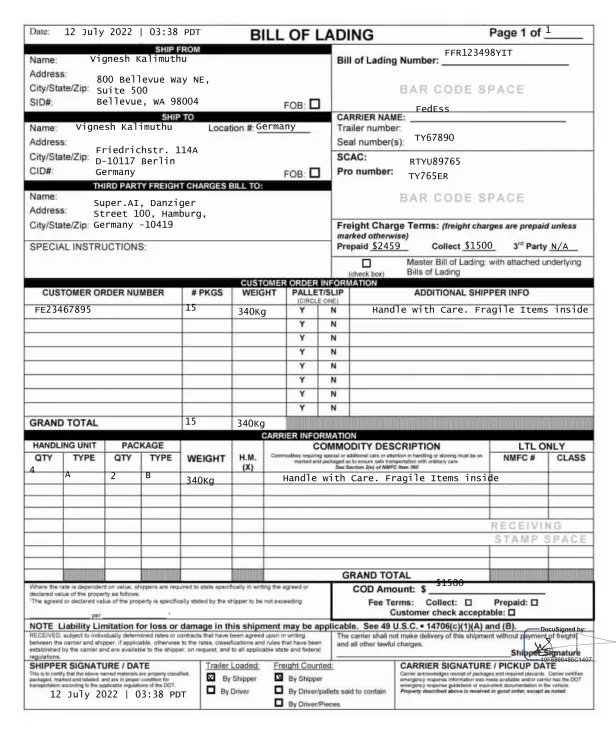 Automate Logistics Document Processing | super.AI