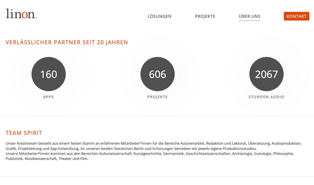 Linon – Medien für Museen