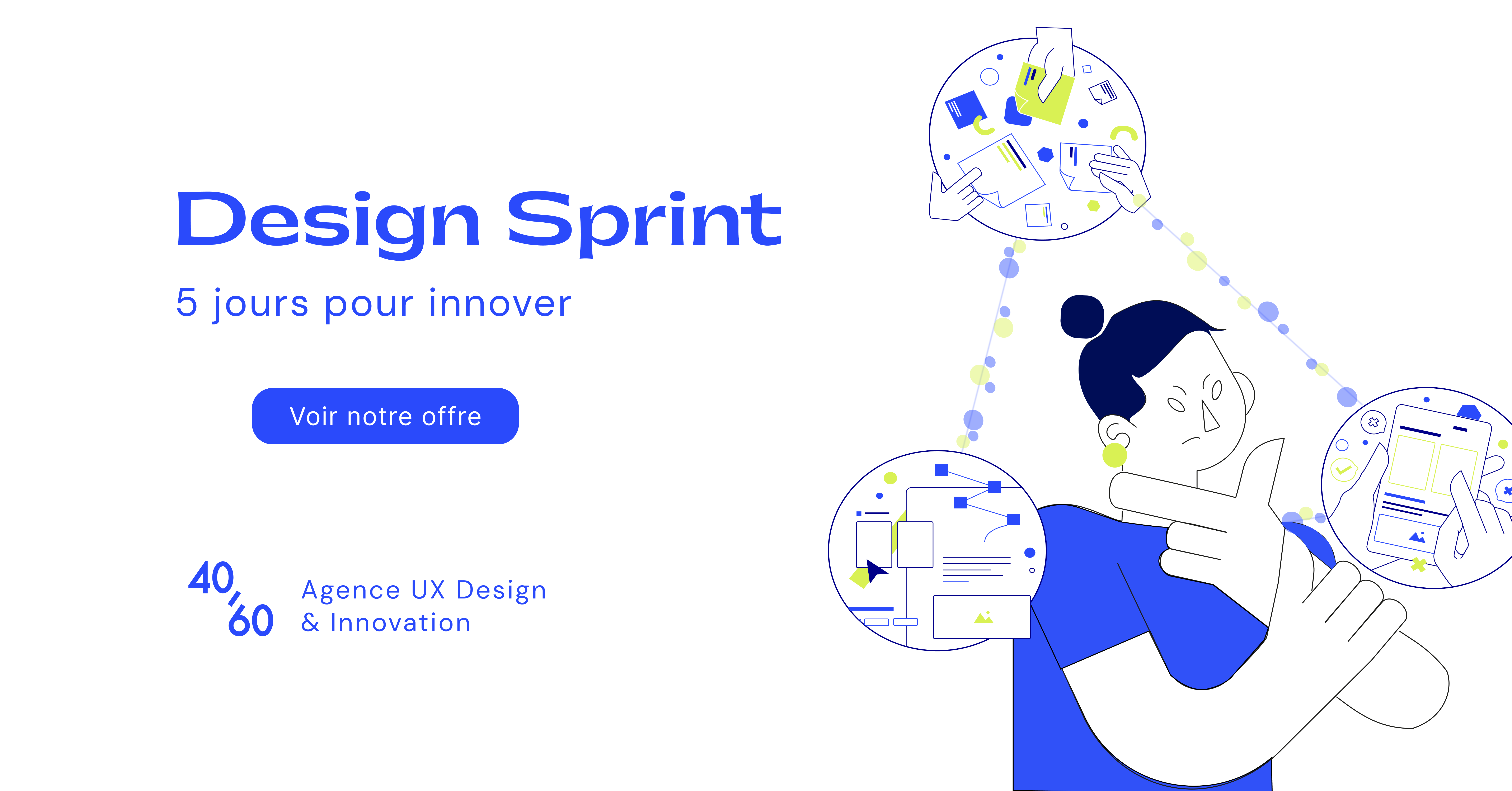 Comprendre le design sprint en 7 minutes - 40/60 studio
