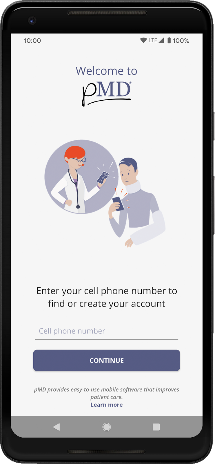Telehealth App for Patients | pMD