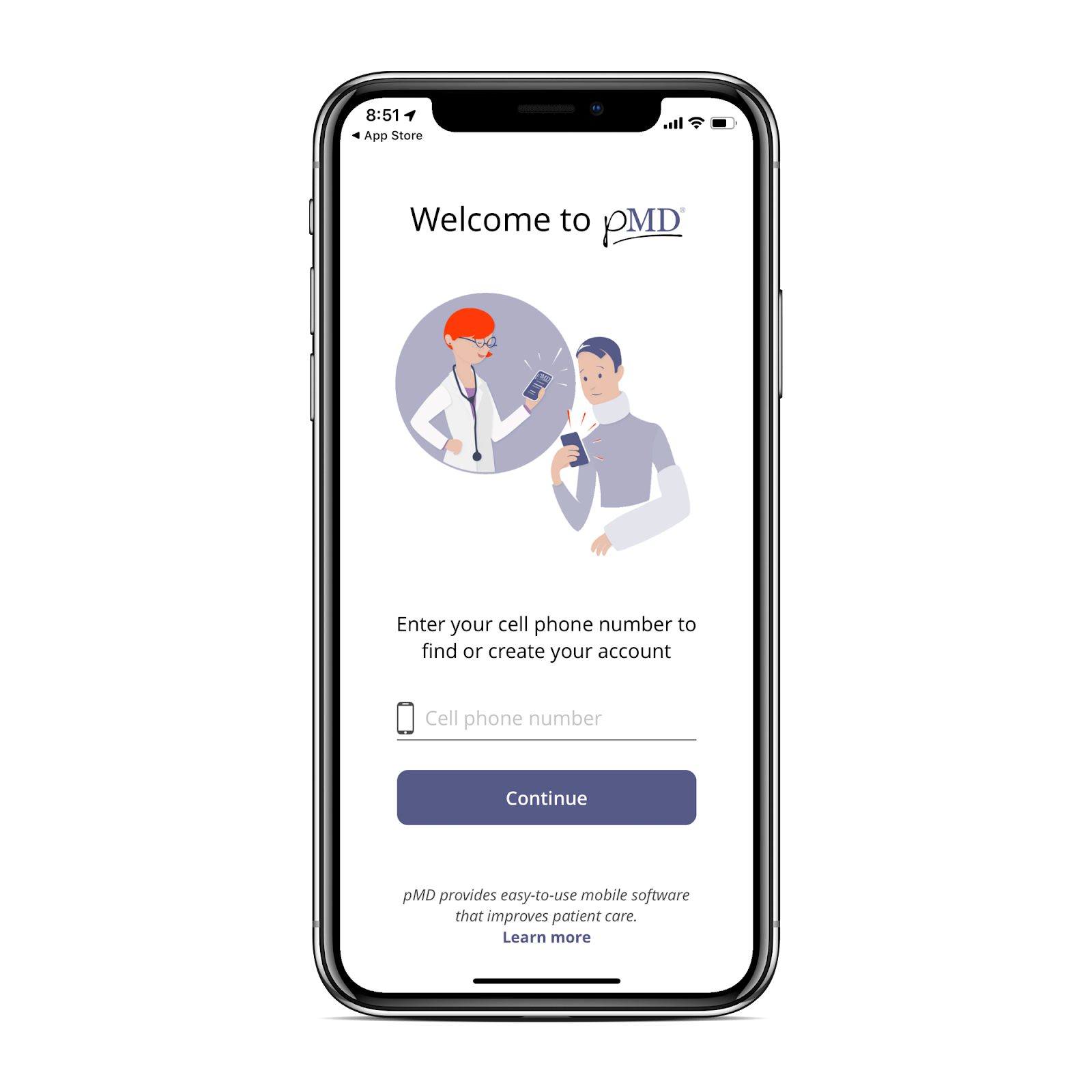 Telehealth App for Patients | pMD