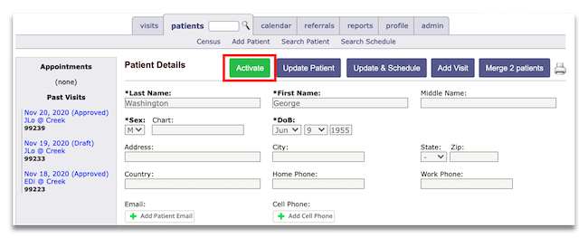 If your search does not return any results: