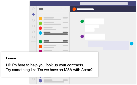 Microsoft Teams Integration - Lexion