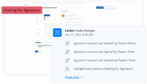 DocuSign Integration - Lexion