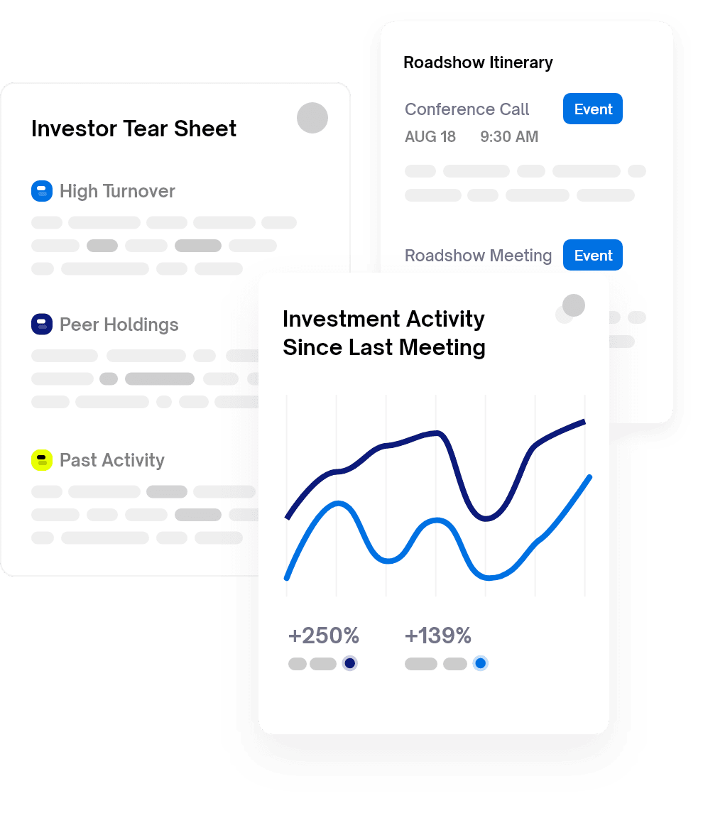 Investor Relations CRM & Engagement Tools