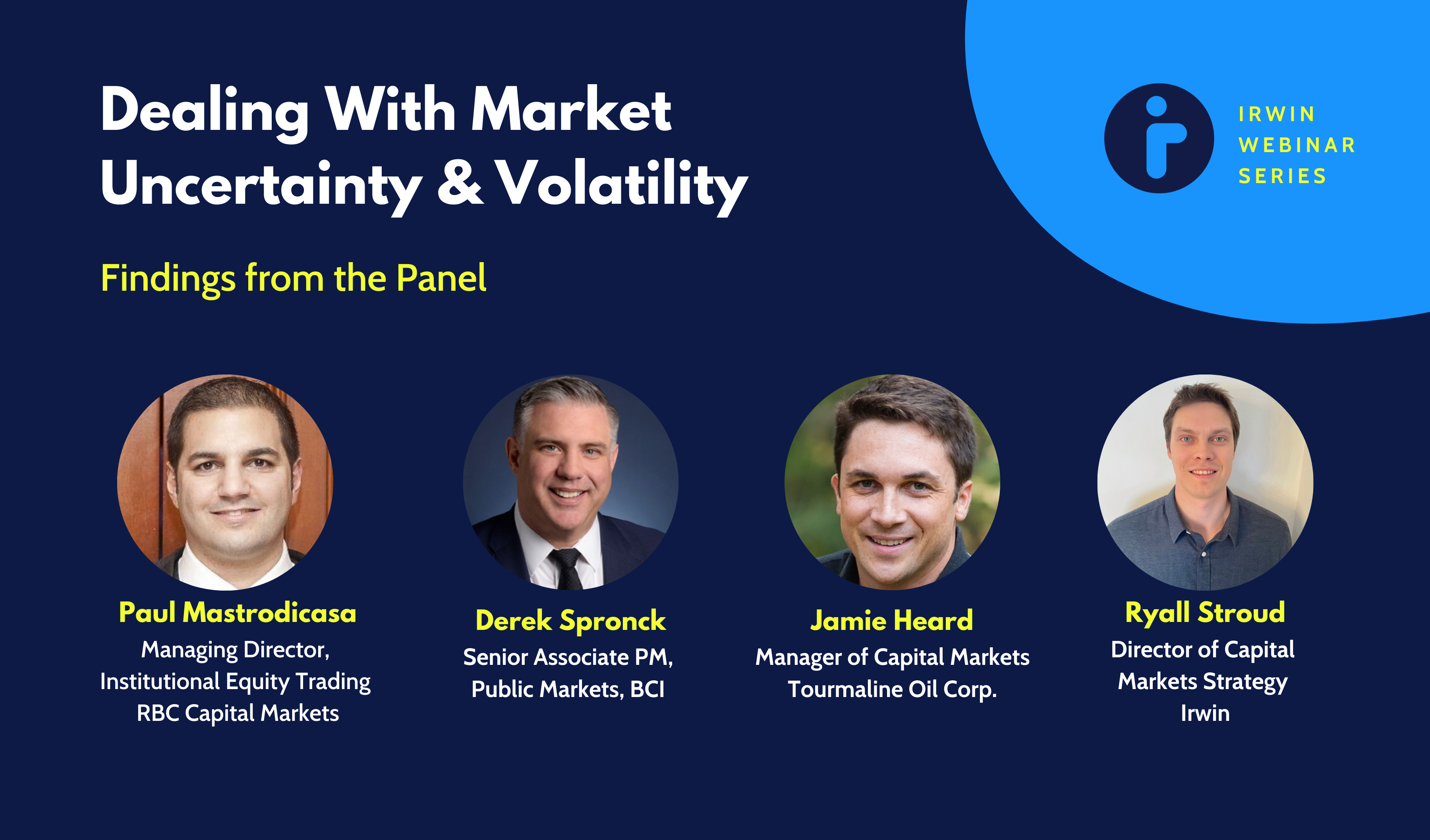 Dealing with Market Uncertainty & Volatility