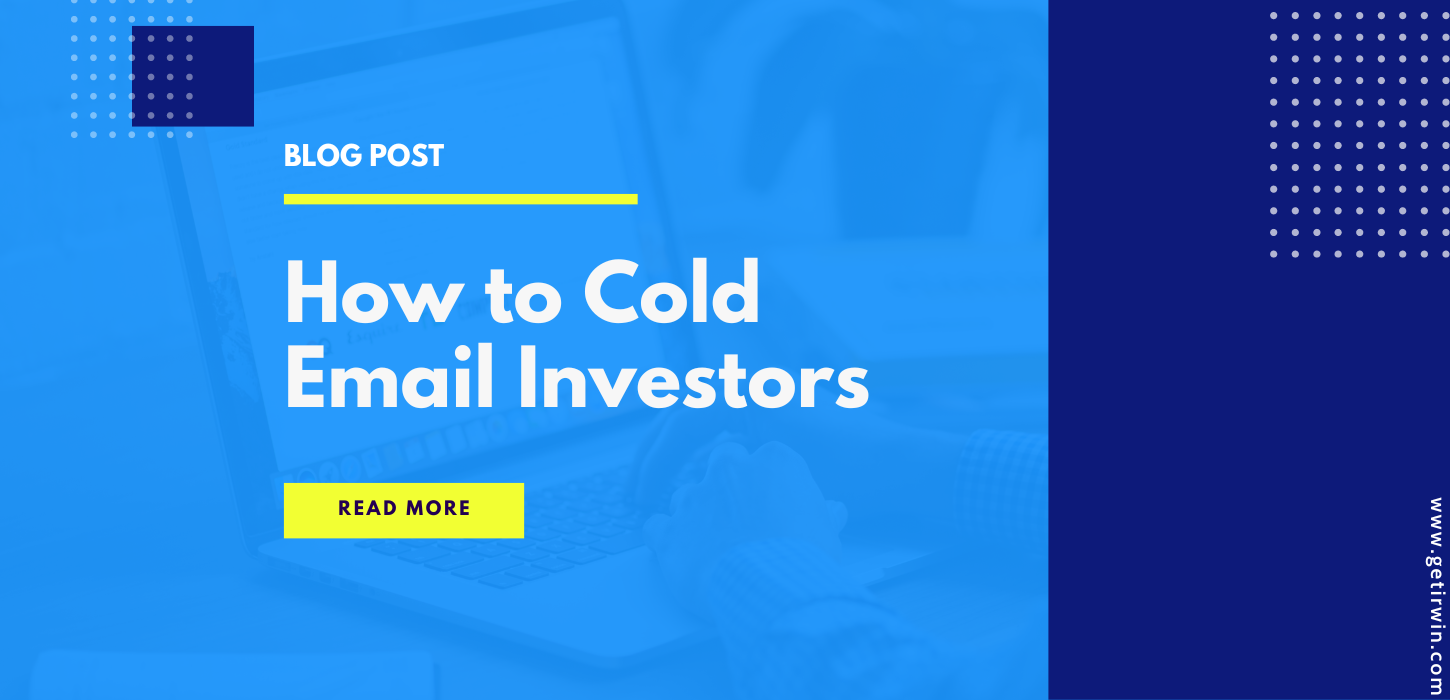 How to Cold Email Investors
